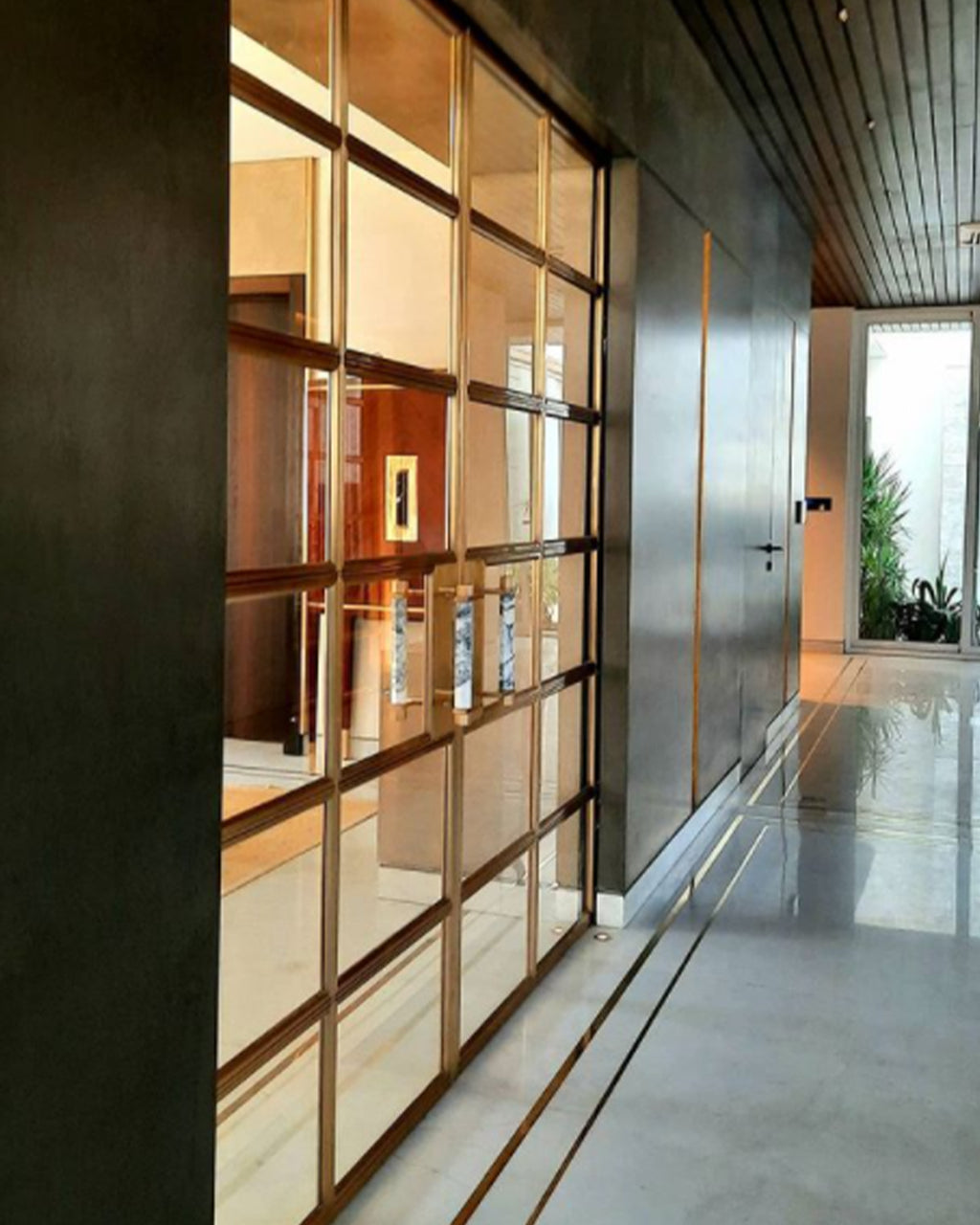 Elite Brass Frame Window – Red Line Collection