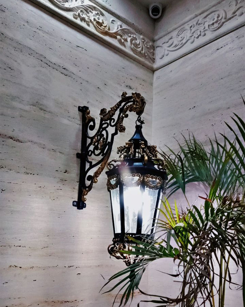 Regal Scroll Classic Outdoor Light – Red Line Collection