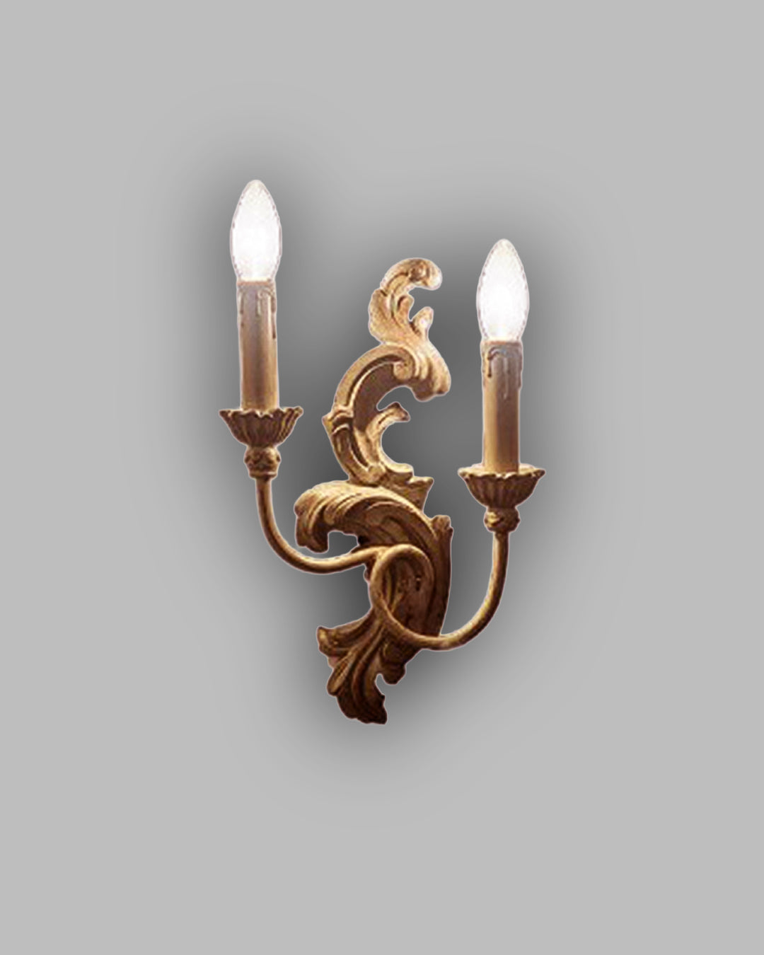 Rococo Scroll Wall Light – Red Line Collection